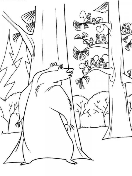 Open season coloring pages