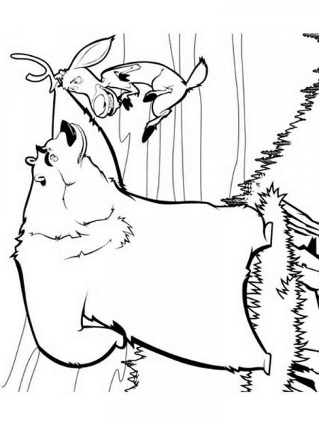 Open season coloring pages
