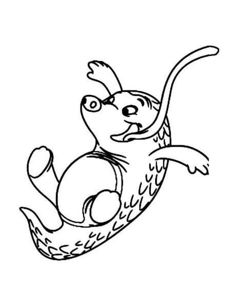 Over the Moon coloring pages