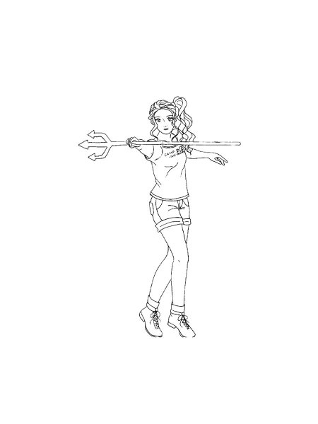 Percy Jackson coloring pages