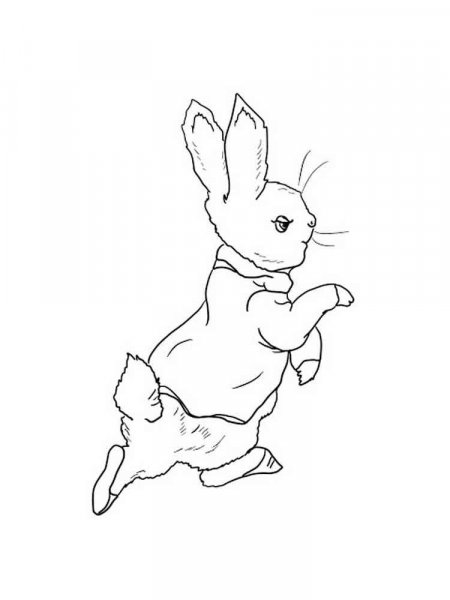 Peter Rabbit coloring pages