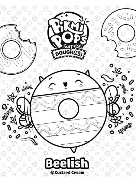 Pikmi Pops coloring pages