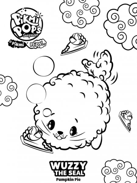 Pikmi Pops coloring pages