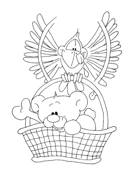 Pimboli coloring pages