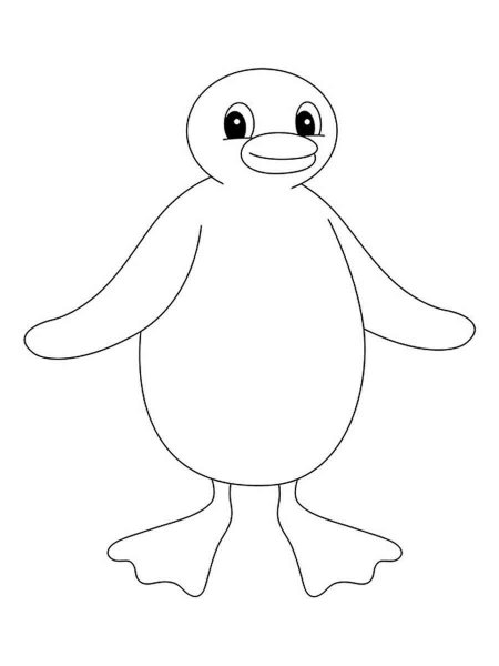 Pingu coloring pages