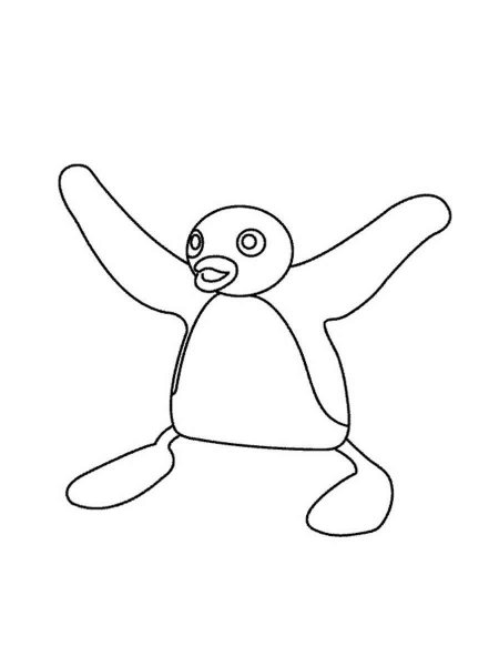Pingu coloring pages