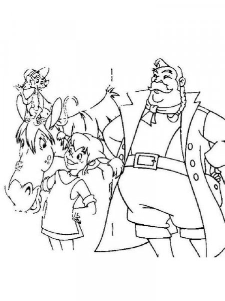Pippi Longstocking coloring pages