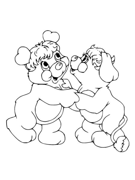 Popples coloring pages
