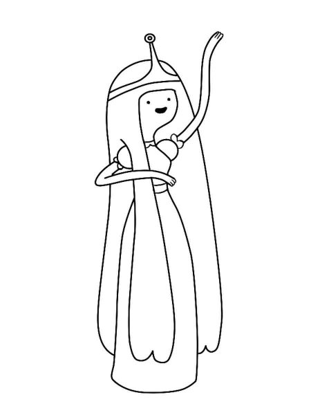 Princess Bubblegum coloring pages
