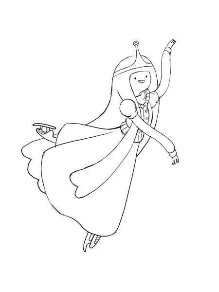 Princess Bubblegum coloring pages