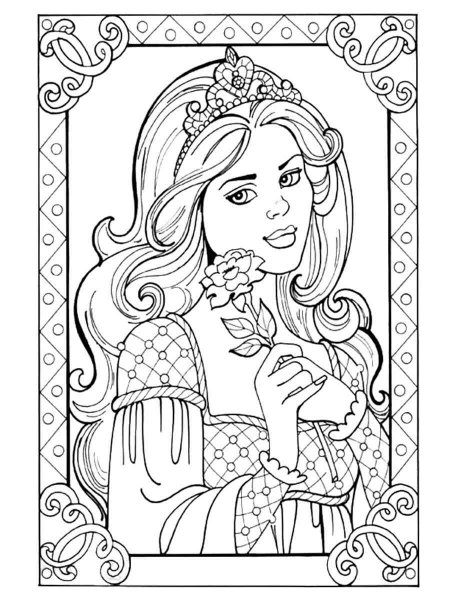 Princess Leonora coloring pages