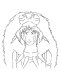 Princess Mononoke coloring pages