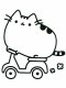 Pusheen coloring pages
