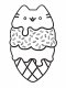 Pusheen coloring pages