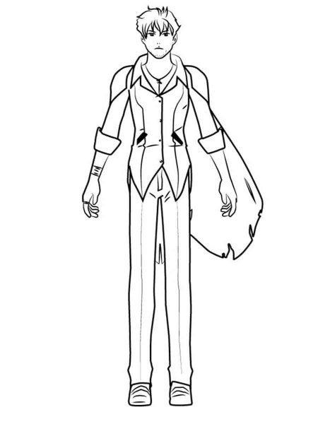 RWBY coloring pages