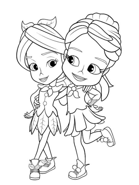 Rainbow Rangers coloring pages