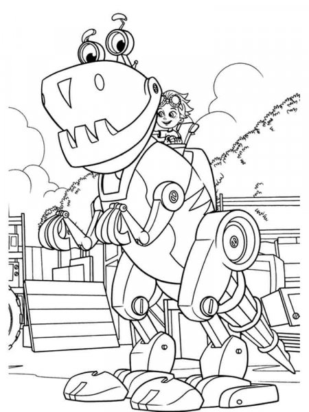 Rasty Rivets coloring pages