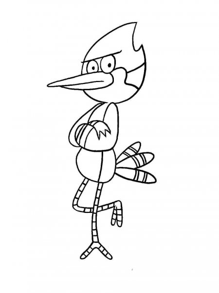 Regular Show coloring pages