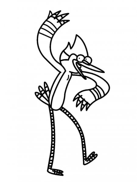 Regular Show coloring pages
