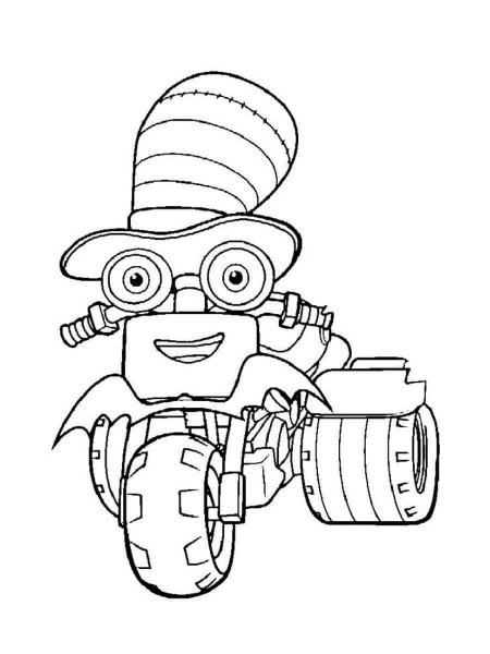 Ricky Zoom coloring pages
