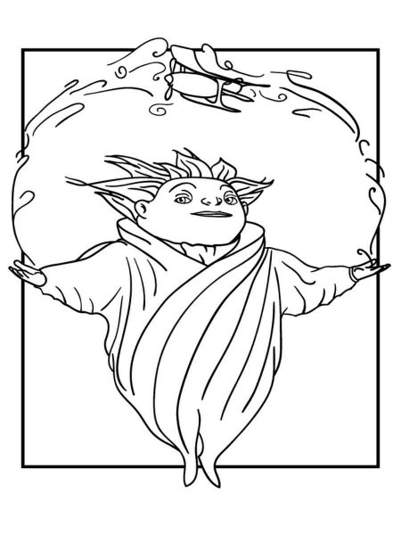 Rise of the Guardians coloring pages