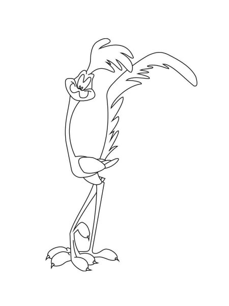 Road Runner coloring pages