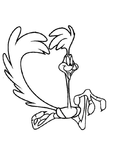 Road Runner coloring pages