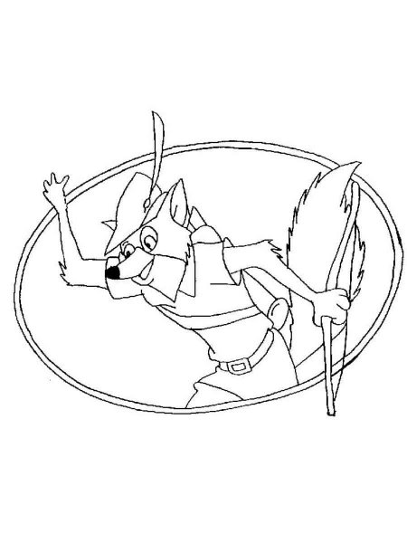 Robin Hood coloring pages