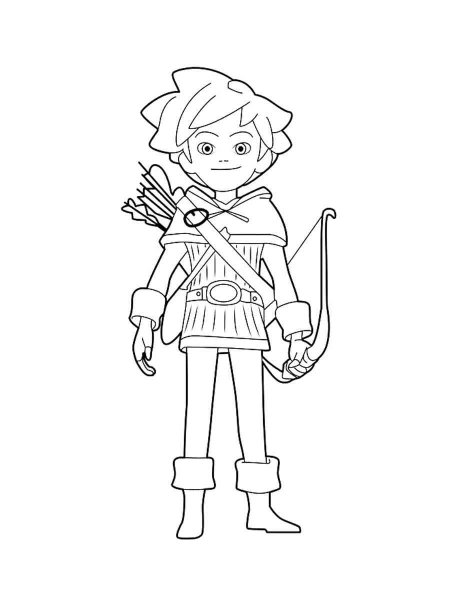 Robin Hood coloring pages