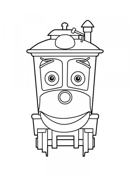 Robot Trains coloring pages