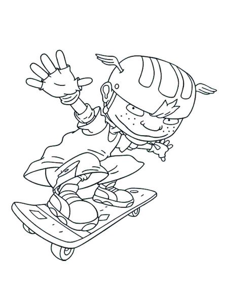 Rocket Power coloring pages