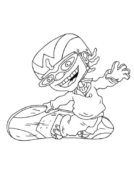 Rocket Power coloring pages