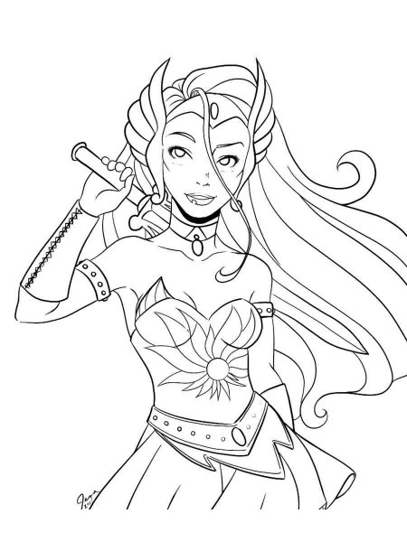 She-Ra Princess coloring pages