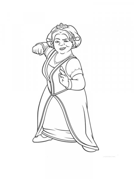 Shrek coloring pages