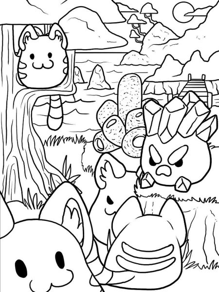 Slime Rancher coloring pages