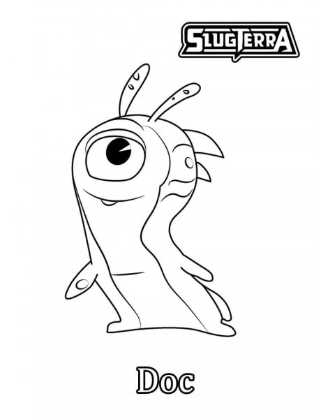 Slugterra coloring pages