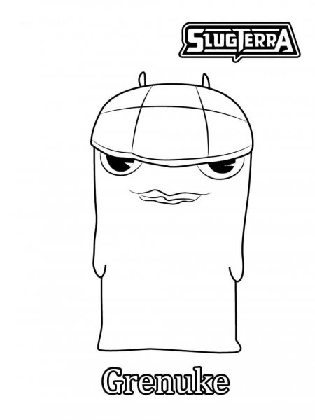 Slugterra coloring pages