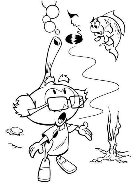 Snorks coloring pages