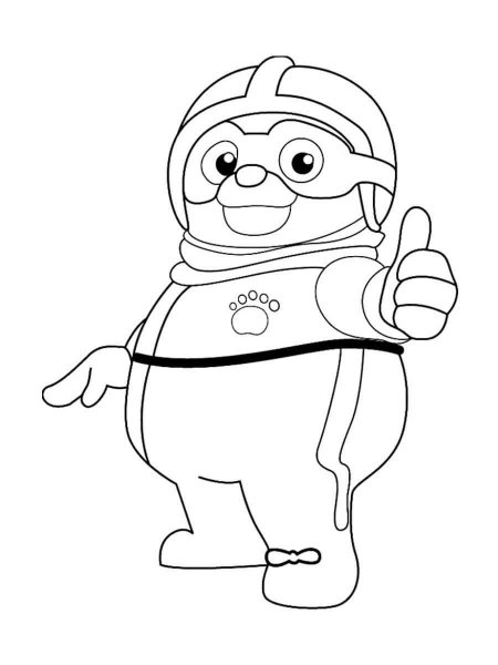 Special Agent Oso coloring pages