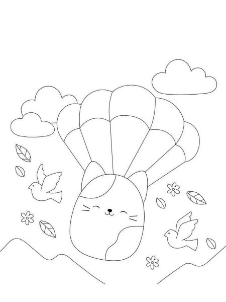 Squishmallows coloring pages