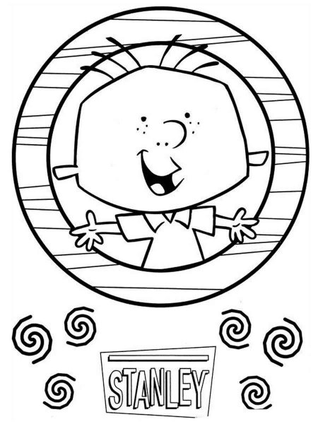 Stanley coloring pages
