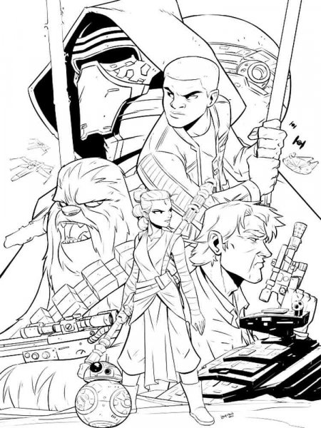 Star Wars coloring pages