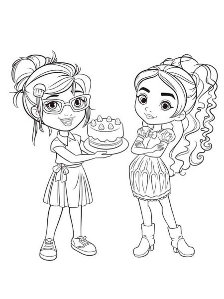 Sunny Day coloring pages