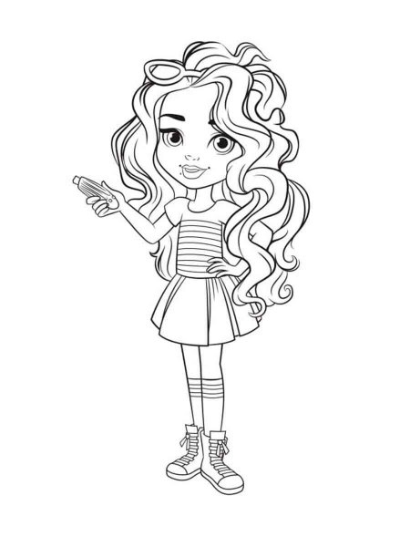 Sunny Day coloring pages