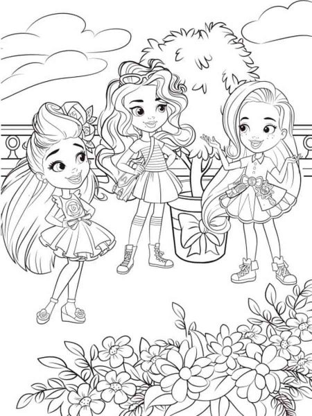 Sunny Day coloring pages