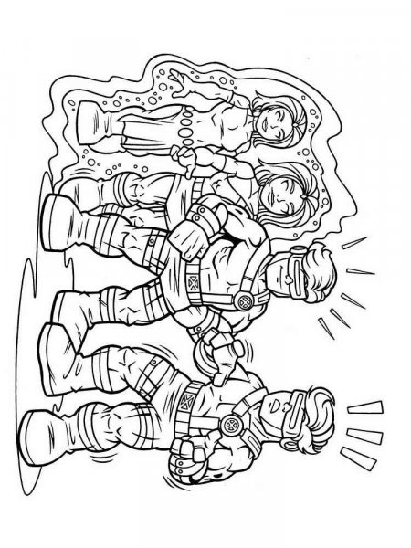 Super Hero Squad coloring pages