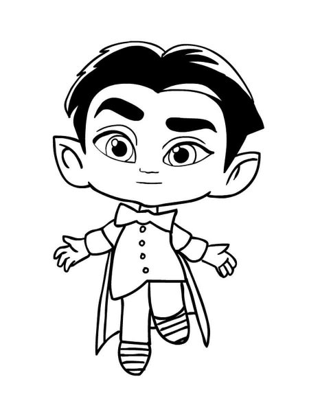 Super Monsters coloring pages