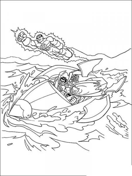 Super Friends coloring pages