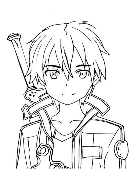 Sword Art Online coloring pages