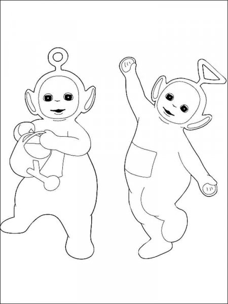 Teletubbies coloring pages